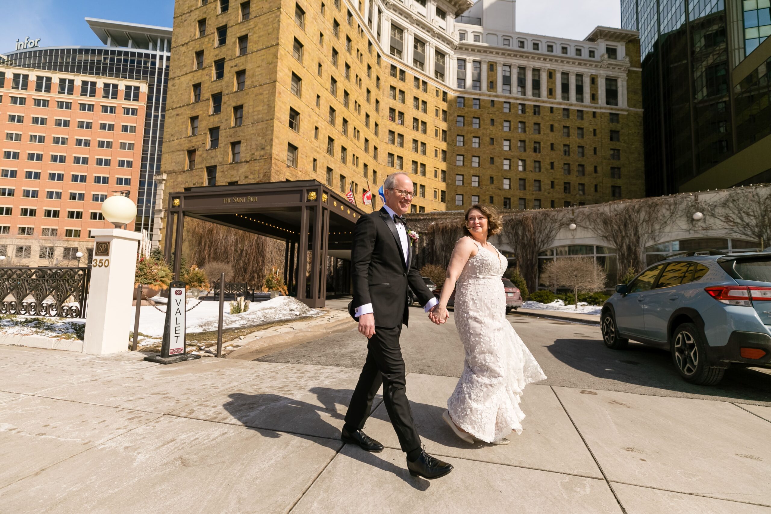Kristen and Scott's Wedding Ceremony at The Saint Paul Hotel